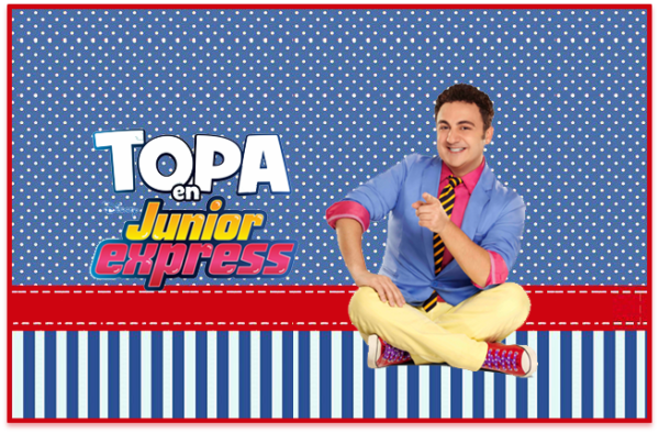 Kit imprimible candy bar Topa para cumpleaños | Candy Bar Gratis