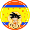 Kit imprimible candy bar Goku Bebé para fiestas y cumpleaños | Candy ...