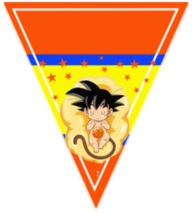 Kit imprimible candy bar Goku Bebé para fiestas y cumpleaños | Candy ...