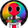 Kit imprimible gratis Rainbow Friends Red candy bar | Candy Bar Gratis