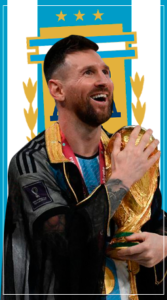 Kit imprimible candy bar Messi Campeón del Mundo para fiestas y ...