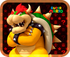 Kit imprimible gratis Bowser Mario Bross candy bar | Candy Bar Gratis