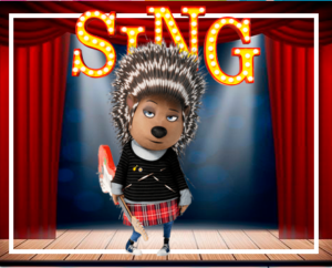 Kit imprimible gratis Sing Ash candy bar | Candy Bar Gratis