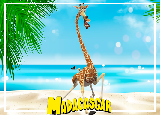 Kit imprimible gratis Madagascar Melman candy bar | Candy Bar Gratis
