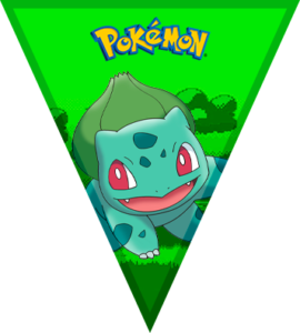 Kit imprimible gratis Pokemon Bulbasaur candy bar | Candy Bar Gratis