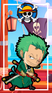 Kit imprimible gratis One Piece Zoro candy bar | Candy Bar Gratis