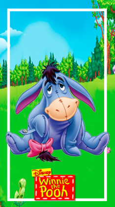 Kit imprimible gratis Winnie Pooh Igor candy bar | Candy Bar Gratis