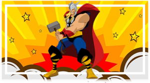 Kit imprimible gratis Avengers Thor candy bar | Candy Bar Gratis