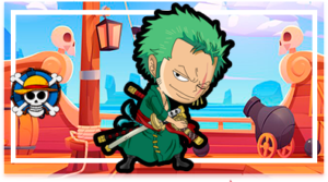 Kit imprimible gratis One Piece Zoro candy bar | Candy Bar Gratis