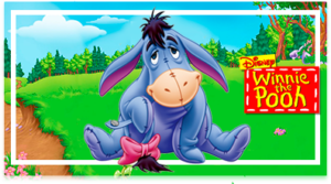 Kit imprimible gratis Winnie Pooh Igor candy bar | Candy Bar Gratis