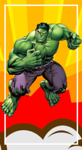 Kit imprimible gratis Avengers Hulk candy bar | Candy Bar Gratis