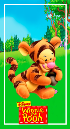 Kit imprimible gratis Winnie Pooh Tigger candy bar | Candy Bar Gratis