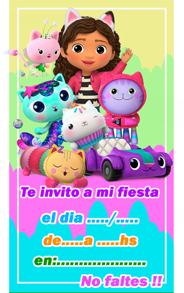 Kit imprimible gratis La Casa de Muñecas de Gabby 1 candy bar | Candy ...