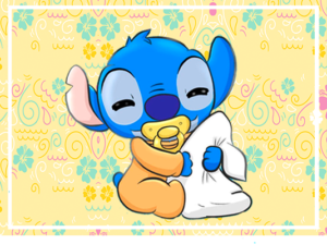 Kit imprimible gratis Stich Bebe Manta candy bar | Candy Bar Gratis