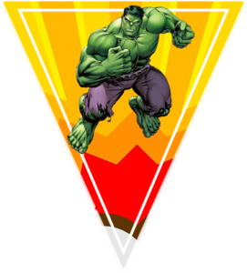 Kit imprimible gratis Avengers Hulk candy bar | Candy Bar Gratis